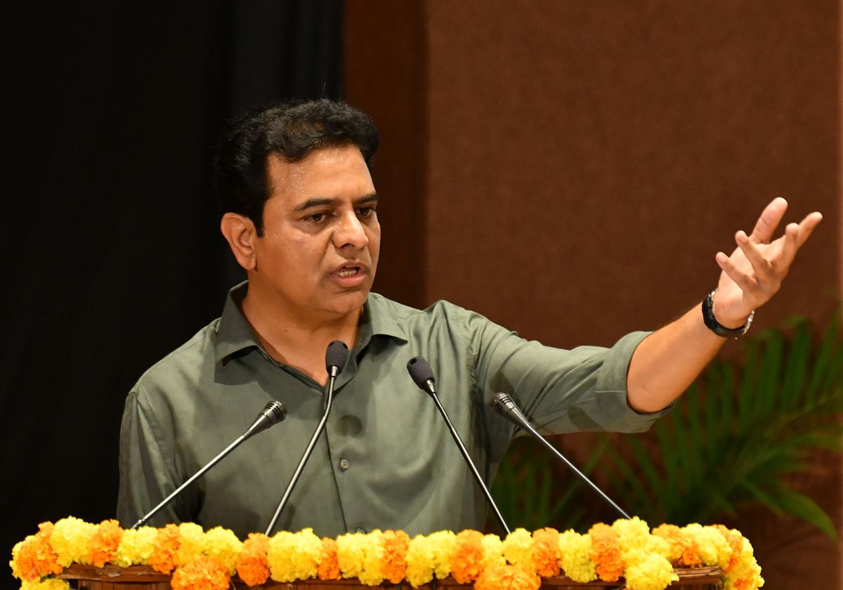 KTR lashes out at PM Modi for ignoring Telangana, vows to vote him out - The Hindu